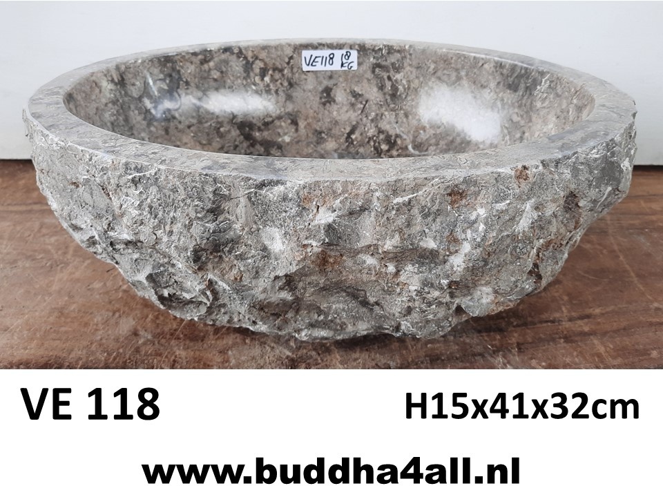 Marmer waskom mix kleuren - Buddha4all - Thijs Noldus Art of Nature